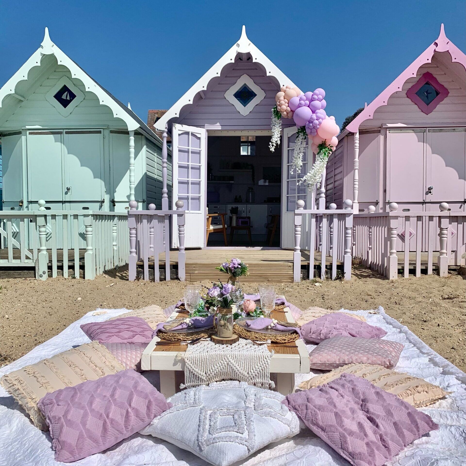 Beach Hut Picnic's in Mersea Island