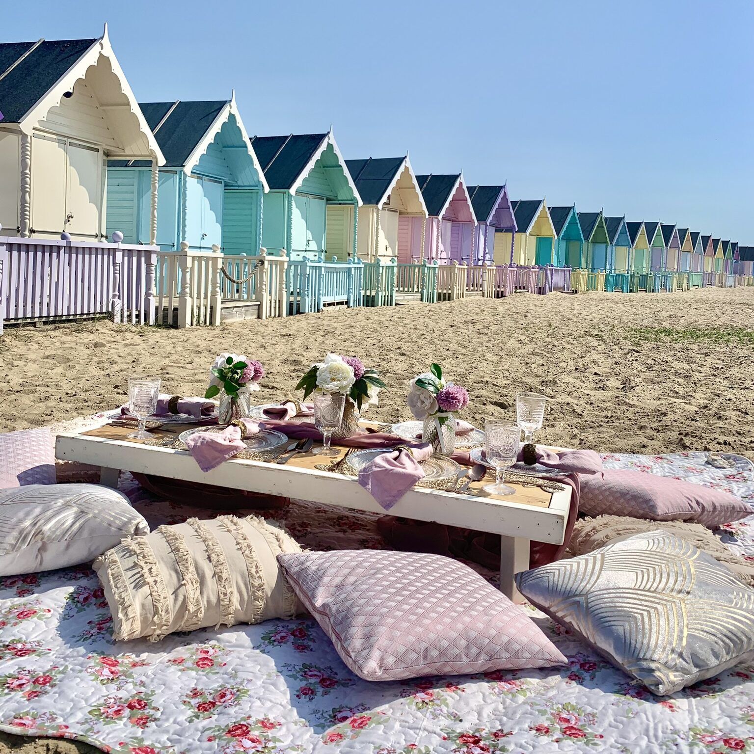 Beach Hut Picnic's in Mersea Island